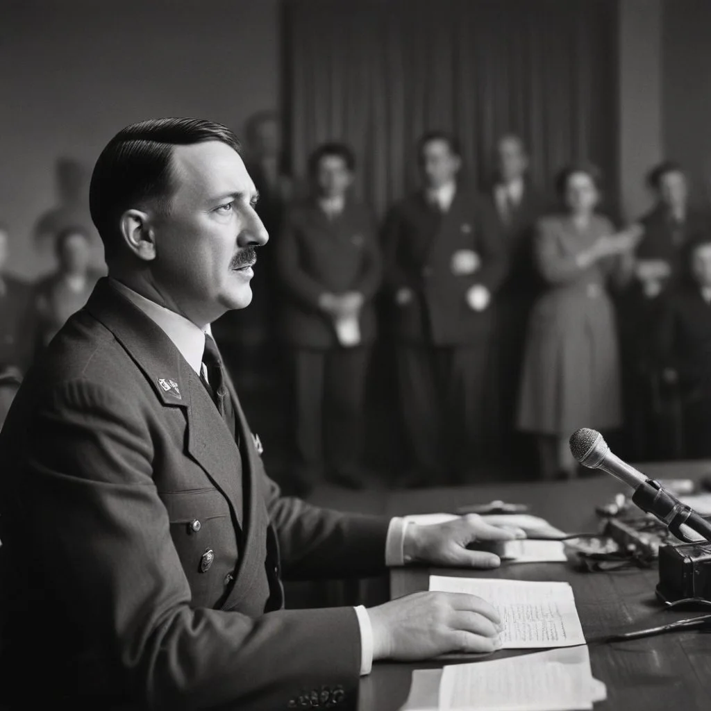 Adolf Hitler delivers first public address to German Workers' Party ...