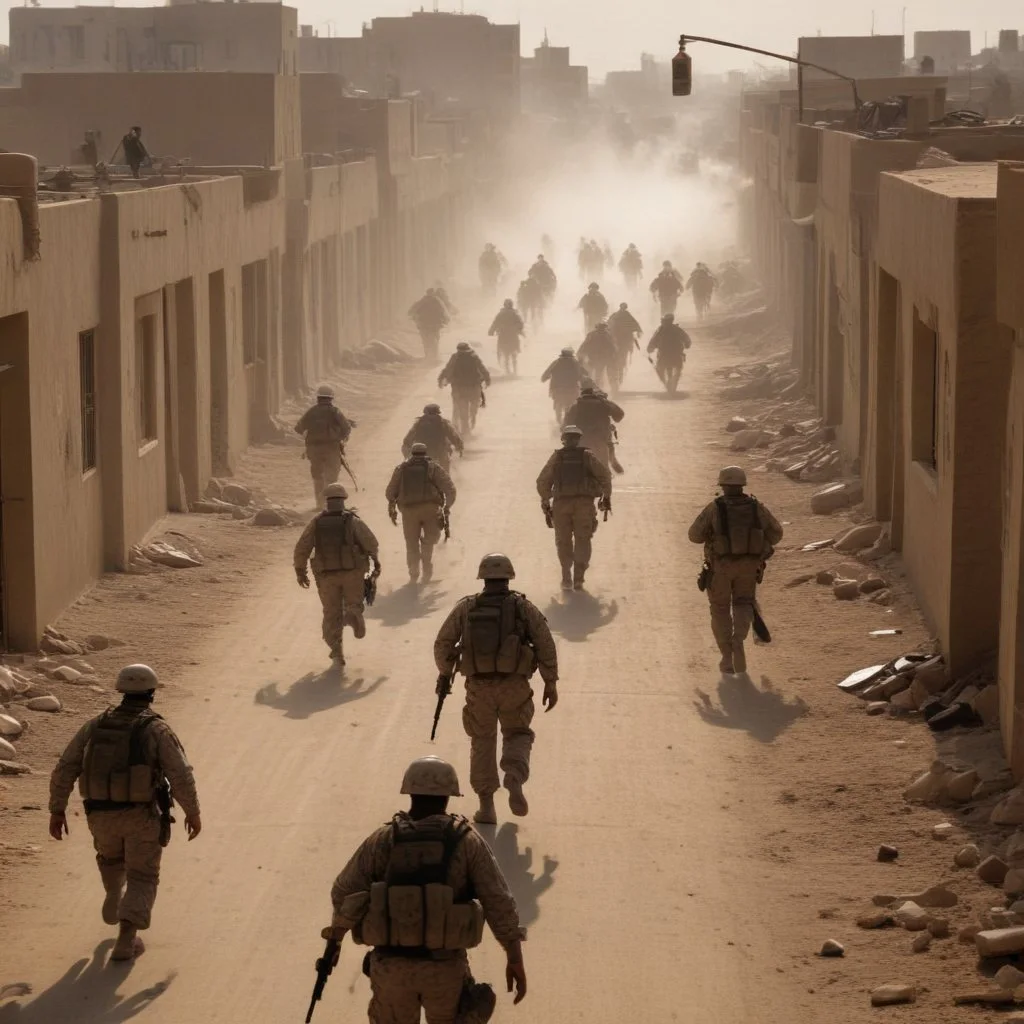 US Marines Ambushed in Nasiriyah, Iraq - Event Date: March 23rd, 2003