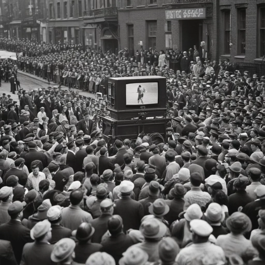 The United States' first televised sporting event - Event Date: May ...
