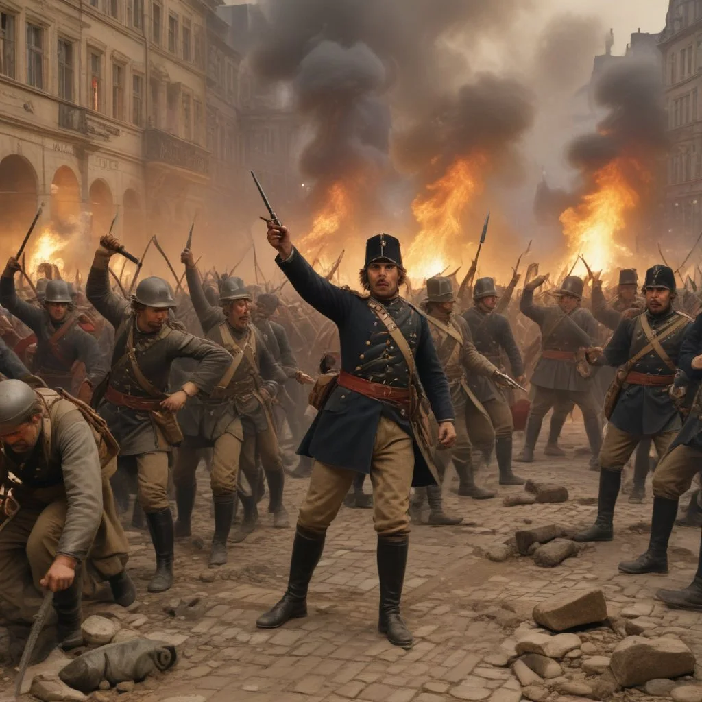 Rebels clash with government forces in Dresden uprising - Event Date ...