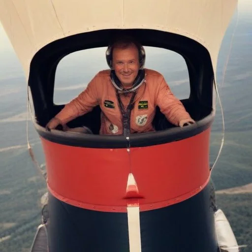 Steve Fossett's Record-Breaking Solo Balloon Flight - Event Date: July ...